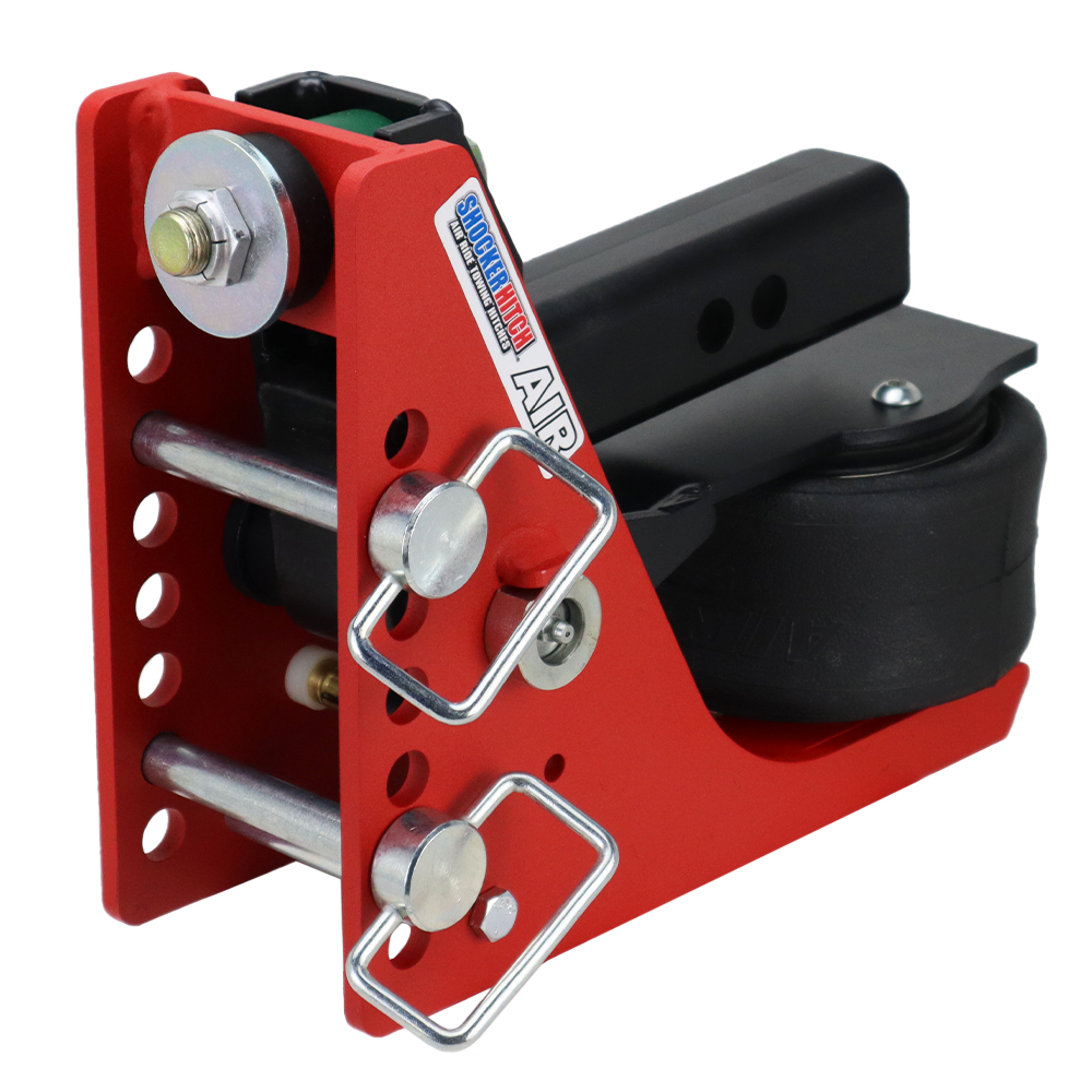 Original Shocker 12K Air Hitch with Combo Ball Mount – 7 Hole Frame