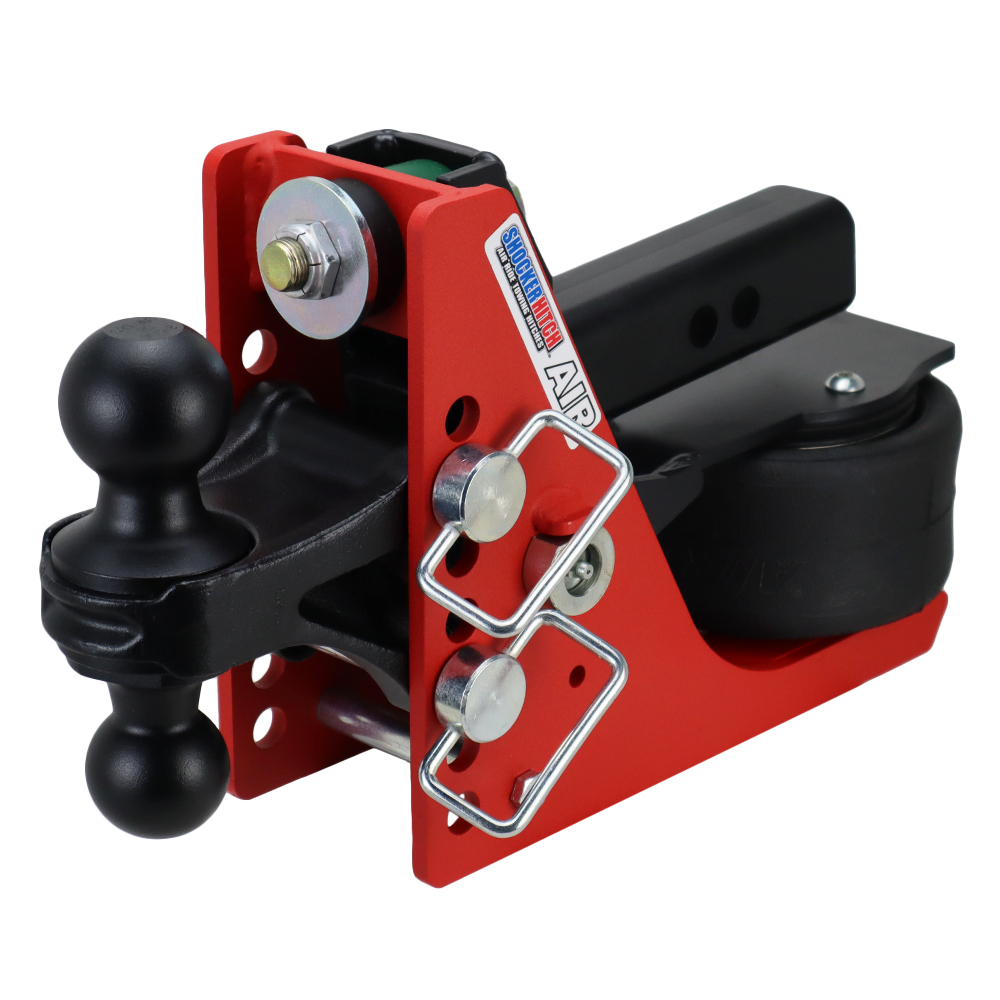 Original Shocker 12K Air Hitch with Combo Ball Mount – 7 Hole Frame