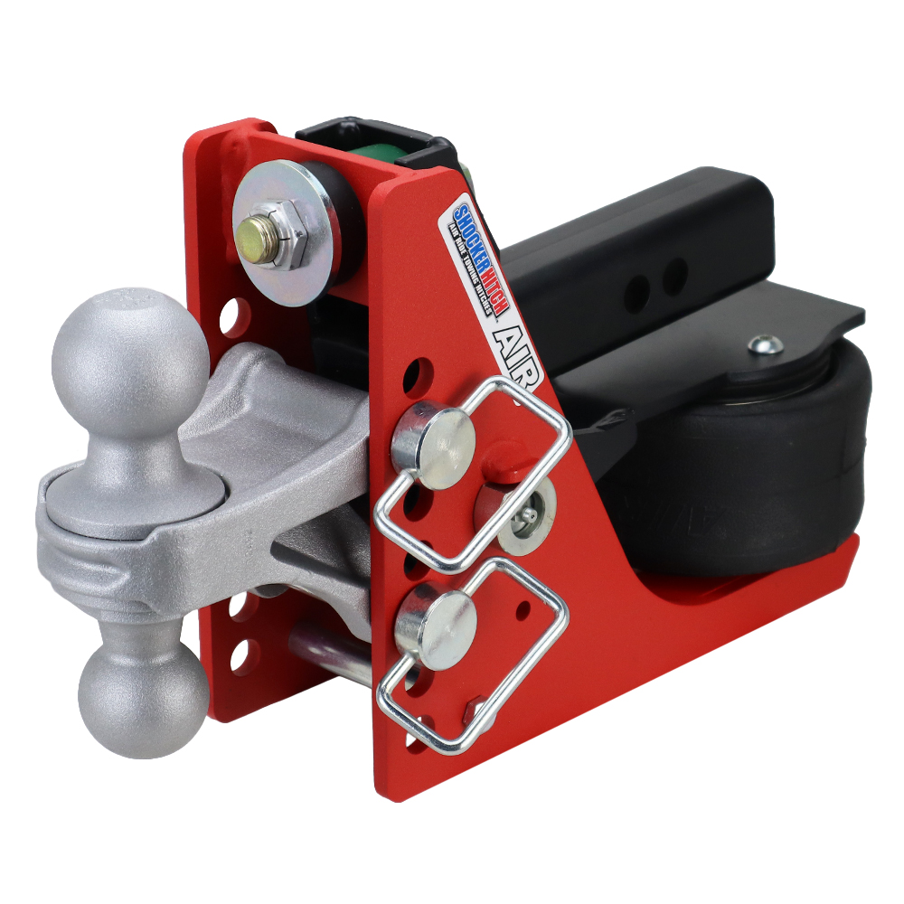 Original Shocker 12K Air Hitch with Combo Ball Mount – 7 Hole Frame