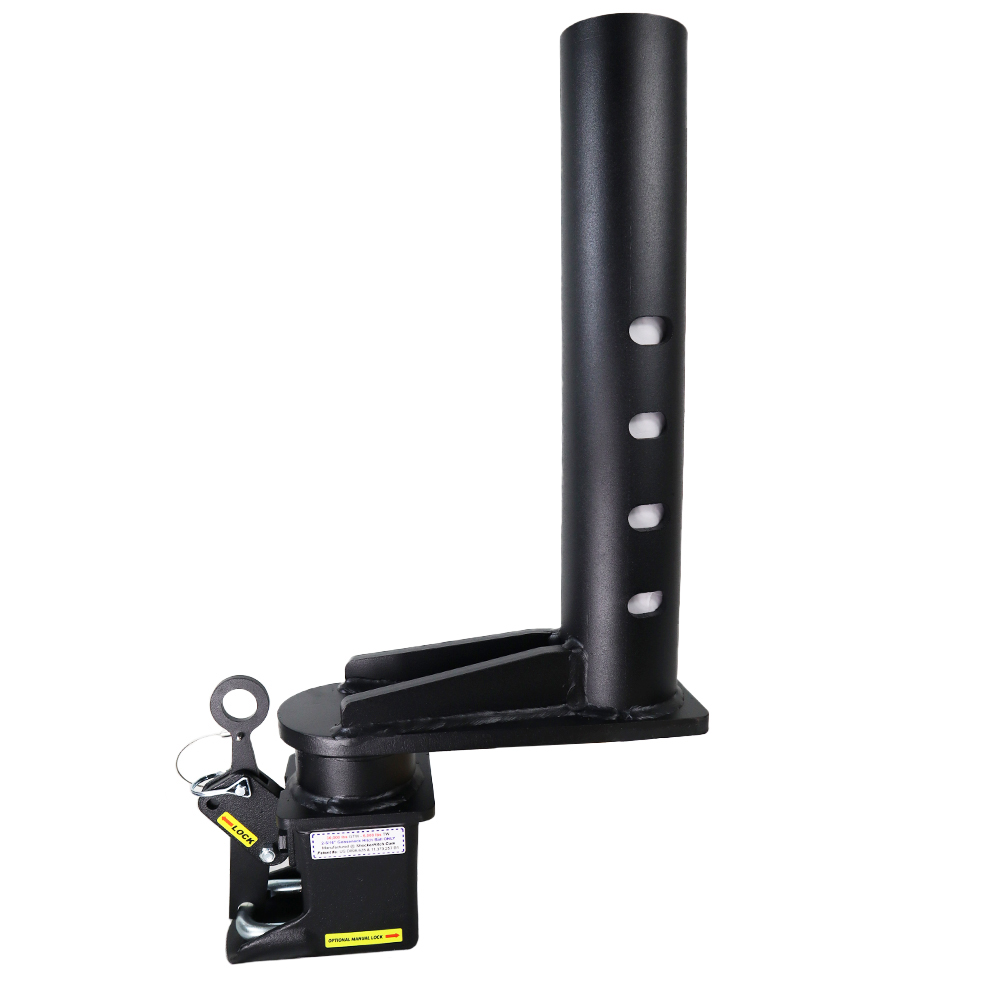 Shocker Shift Lock Gooseneck Stem & 9″ Extension Coupler for 2-5/16″ Ball