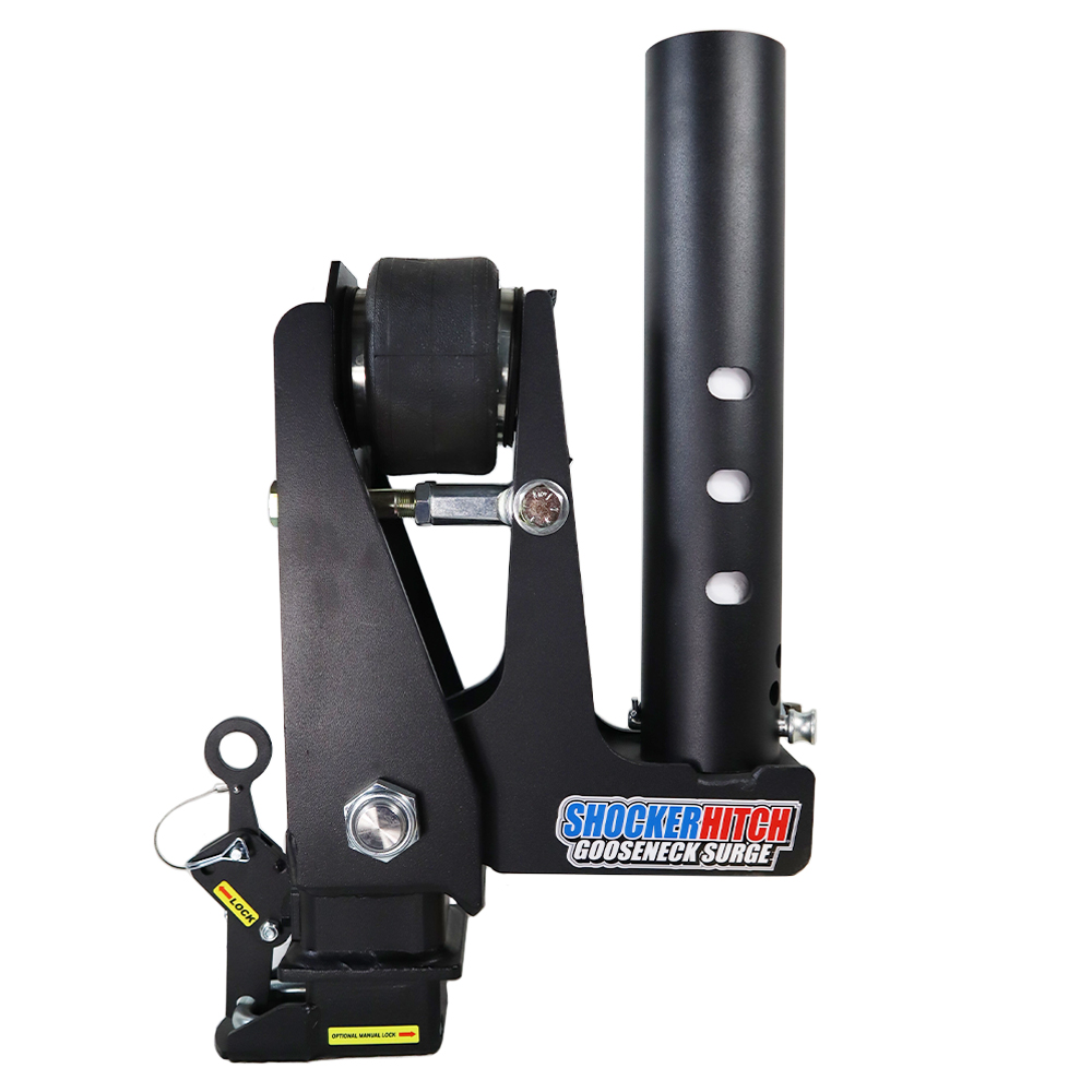 Shocker Gooseneck Air Hitch & Coupler for Kiefer Trailers