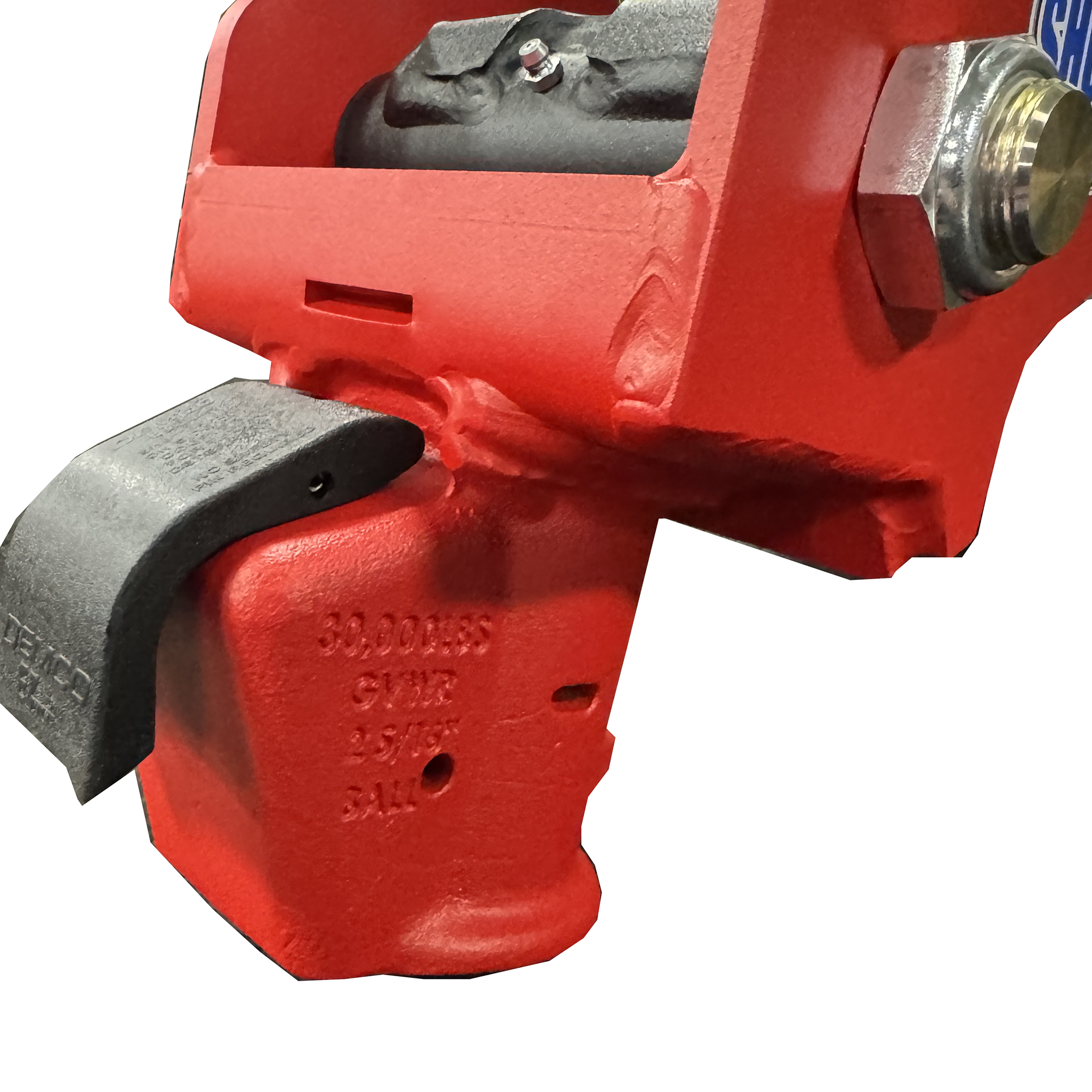 Shocker 30K Gooseneck Surge Air Hitch & Demco Coupler for 2-5/16″ Ball