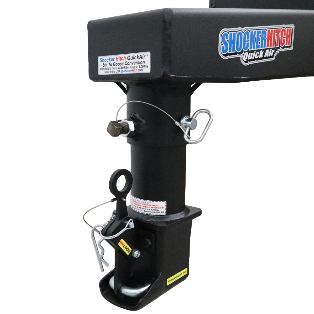 Shocker 5th Wheel to Gooseneck & Shift Lock Coupler Conversion Kit