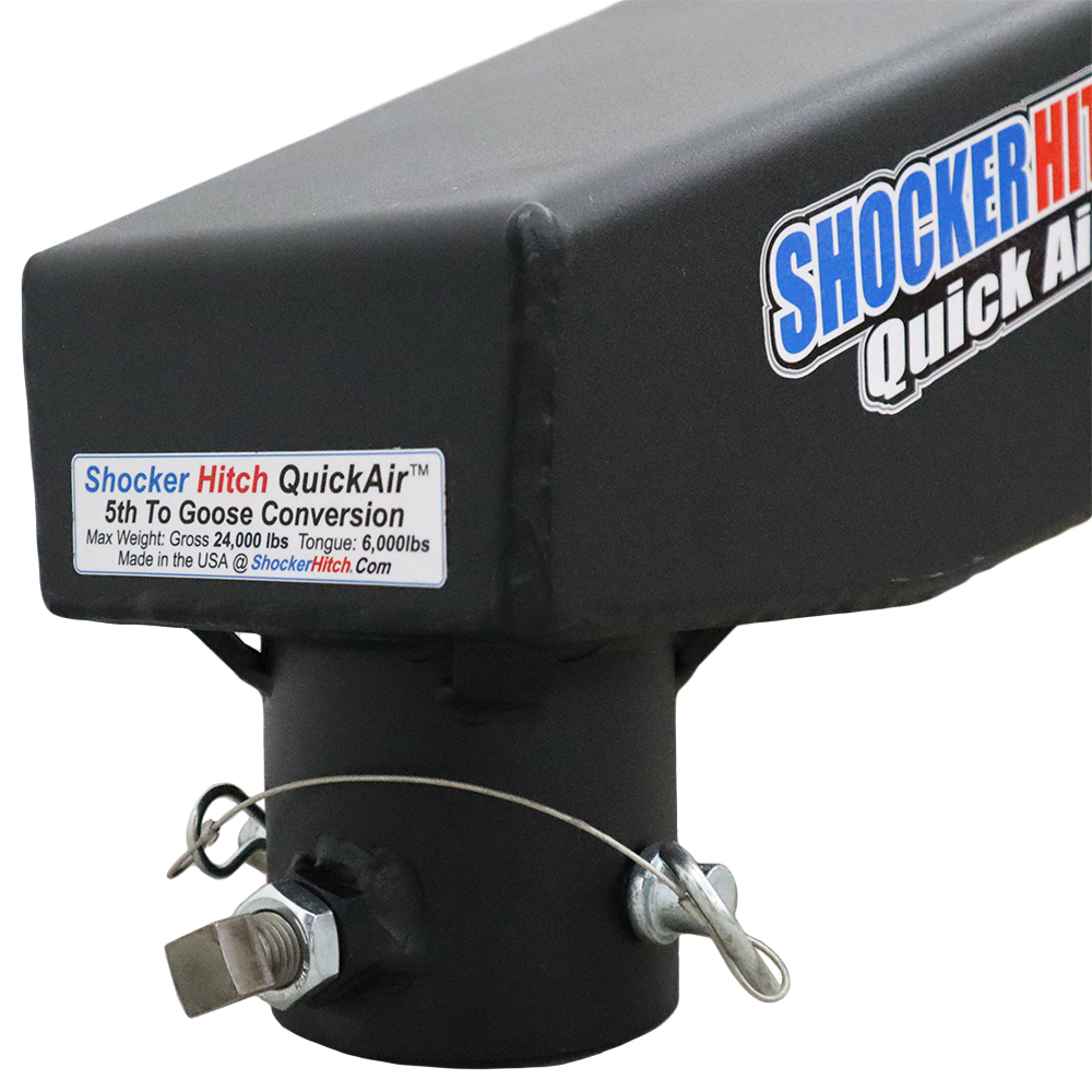 Shocker 5th Wheel to Gooseneck & Shift Lock Coupler Conversion Kit