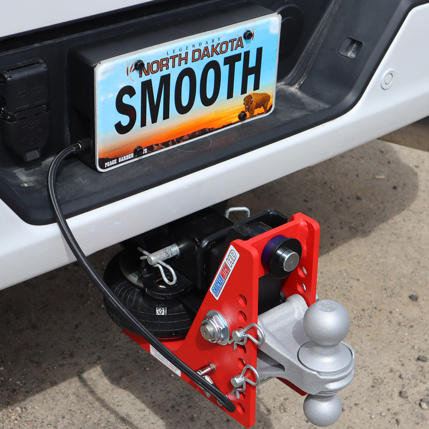 Shocker Auto Air Compressor Kit – License Plate Mount