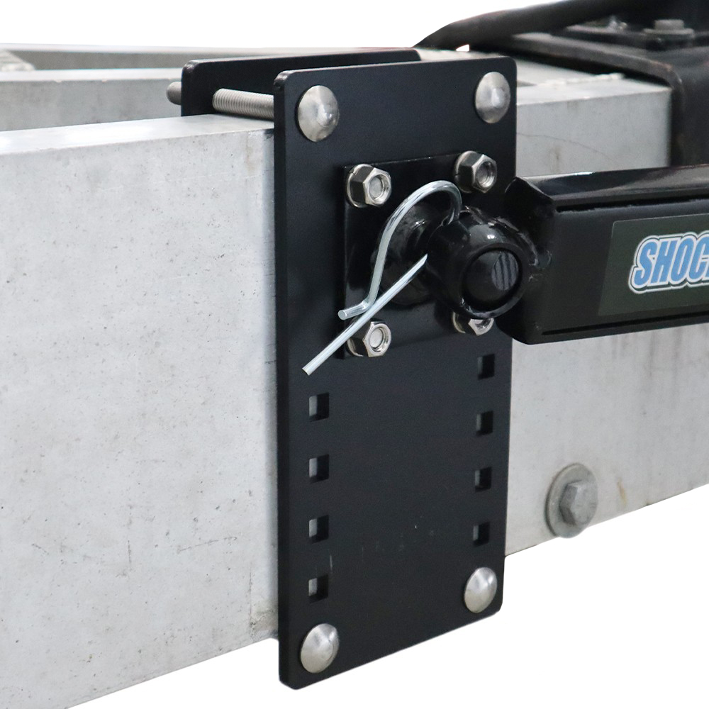 Shocker Clamp on Trailer Frame Bracket Kit for Sway Bars