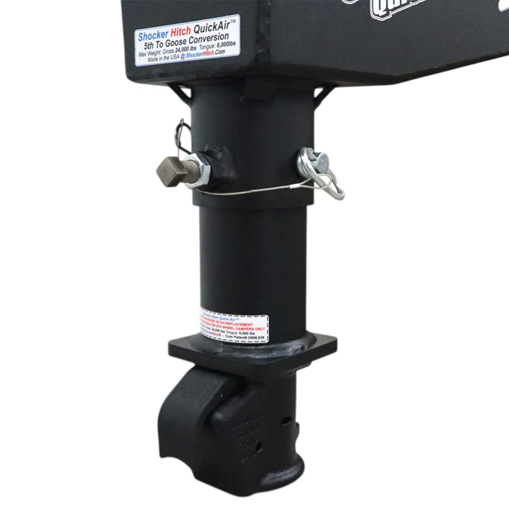 Shocker 5th Wheel to Gooseneck & Demco Coupler Conversion Kit