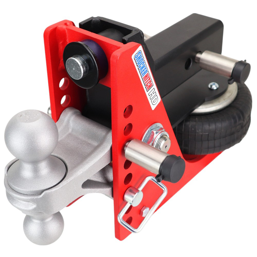 Shocker Hitch Locking Hitch Pin & 2 Ball Mount Attachment Locking Pins ...